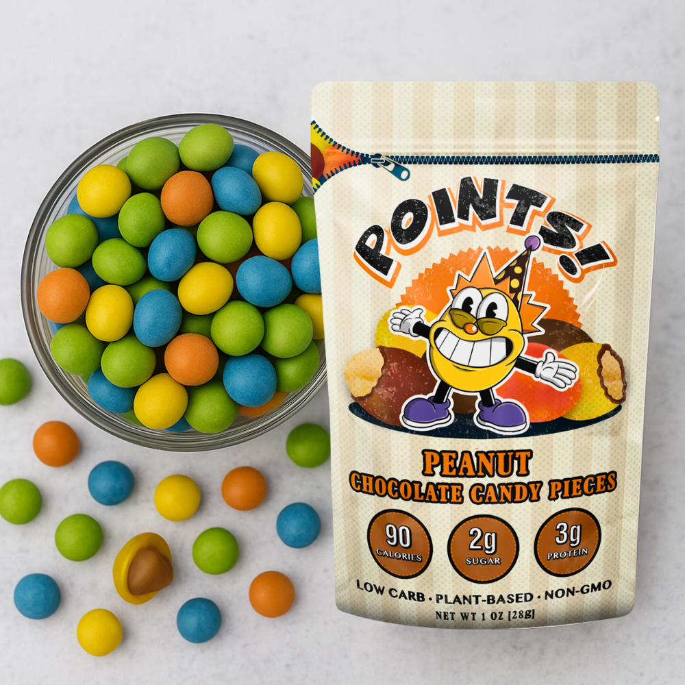 Low Glycemic Peanut Chocolate Candies – Hummii Snacks